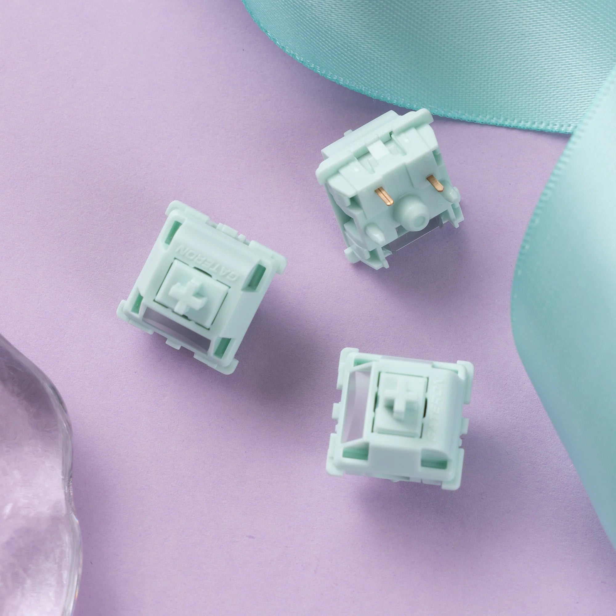 Gateron Mint Smoothie Linear Switches – Delta Key Co.