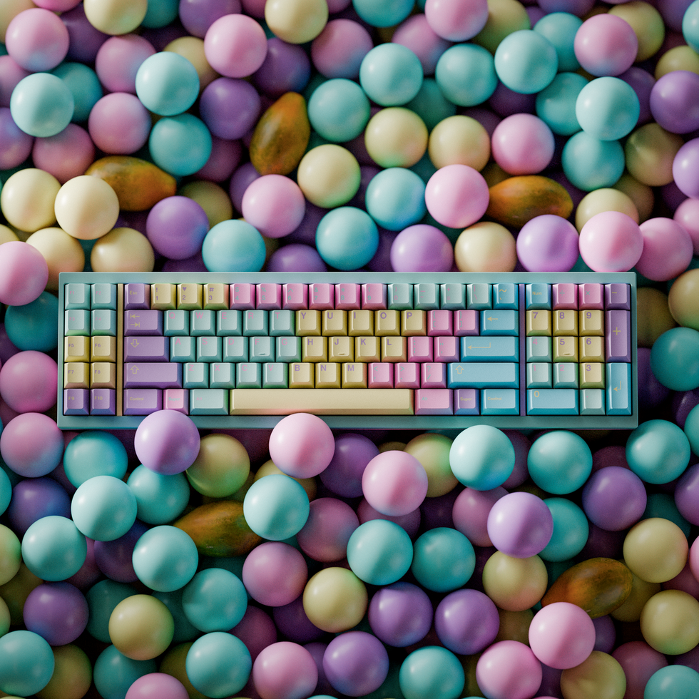 GMK DivinaPapaya Keycaps (Pre-Order) – Delta Key Co.